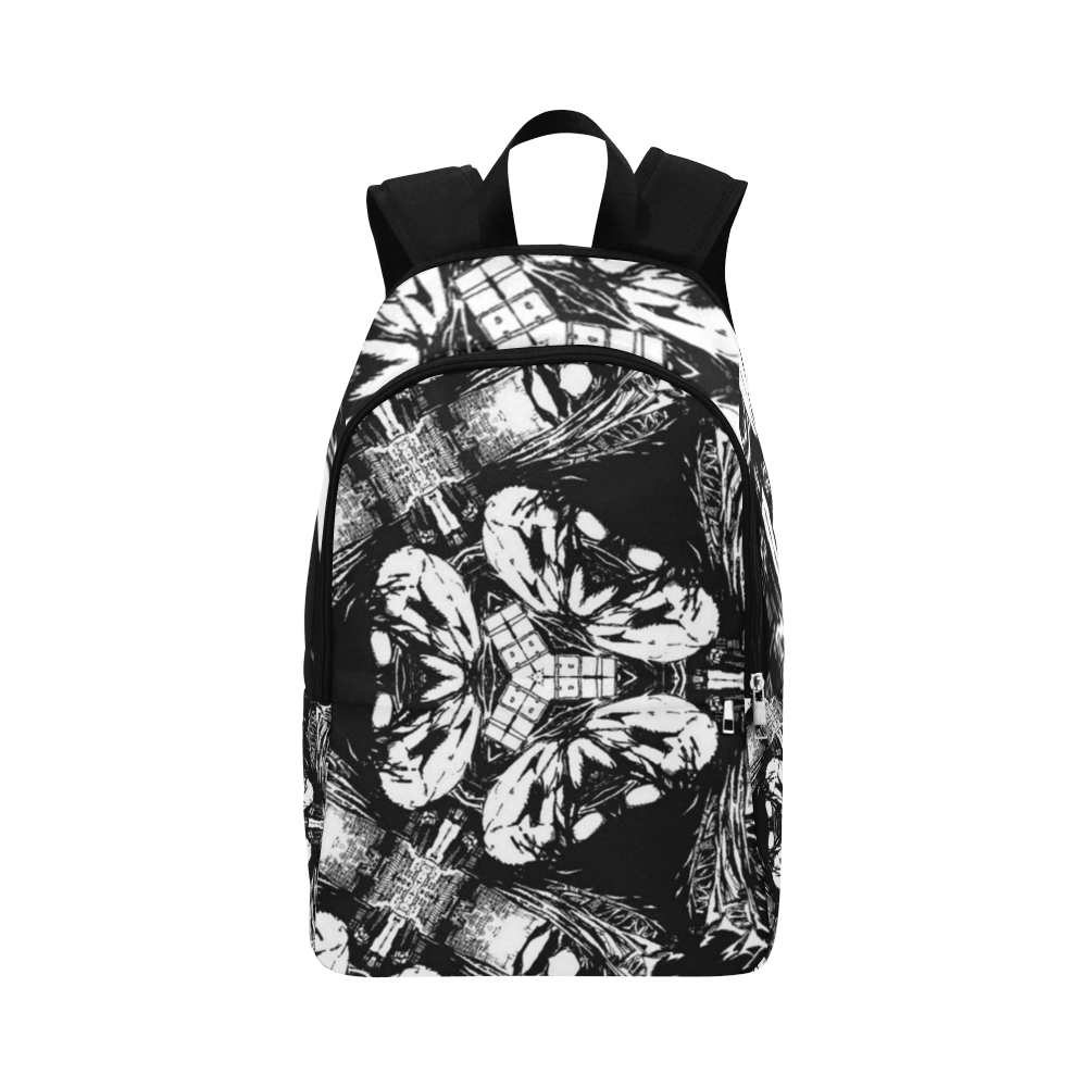 Demon Hell Mandala Fabric Backpack for Adult (Model 1659) | ID: D2267985
