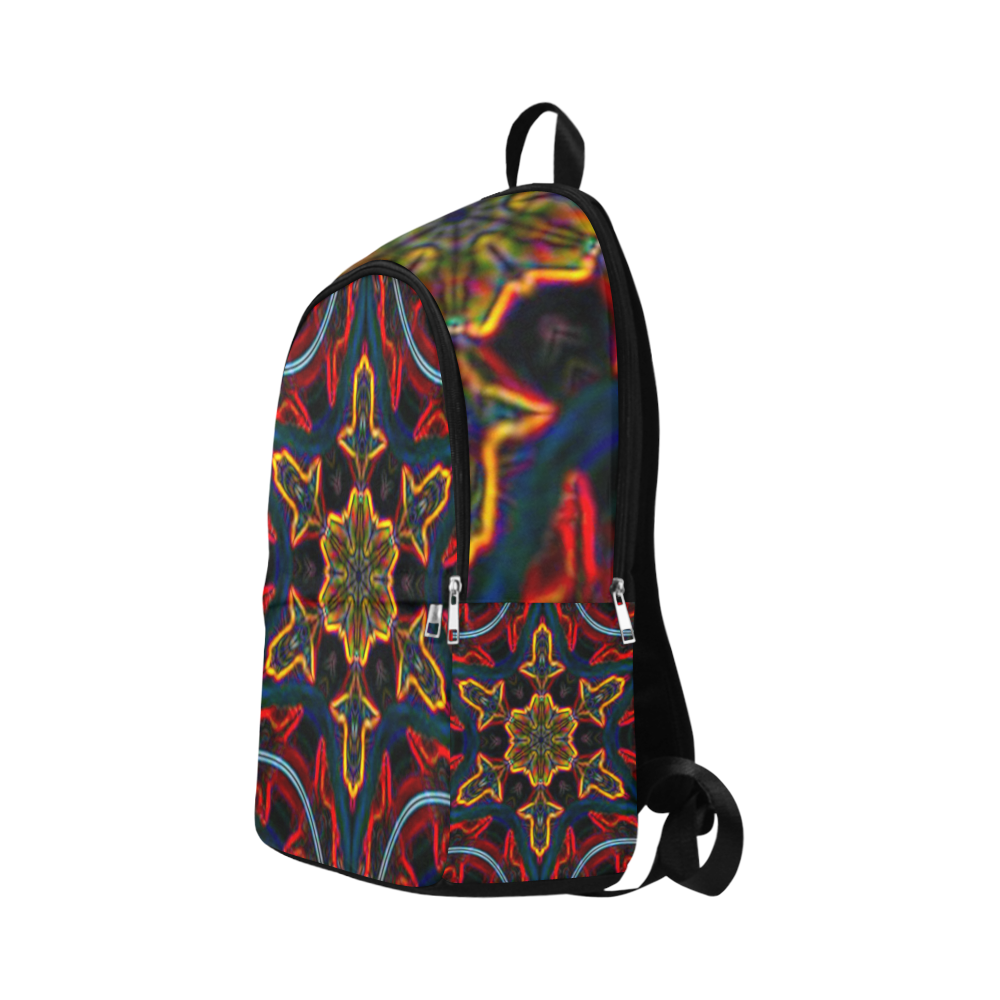Egyptian Amon Silk Fabric Backpack for Adult (Model 1659) | ID: D2268001