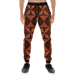 Heat Wave Men's All Over Print Sweatpants (Model L11) | ID: D2284154