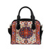 Red Blue Antique Persian Carpet Shoulder Handbag (Model 1634) | ID ...
