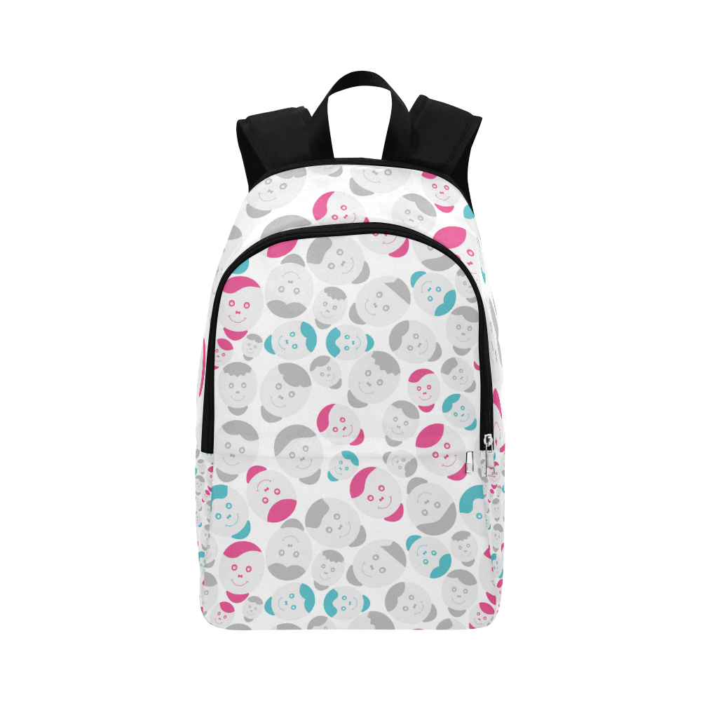 smiley faces pattern Fabric Backpack for Adult (Model 1659) | ID: D2369442